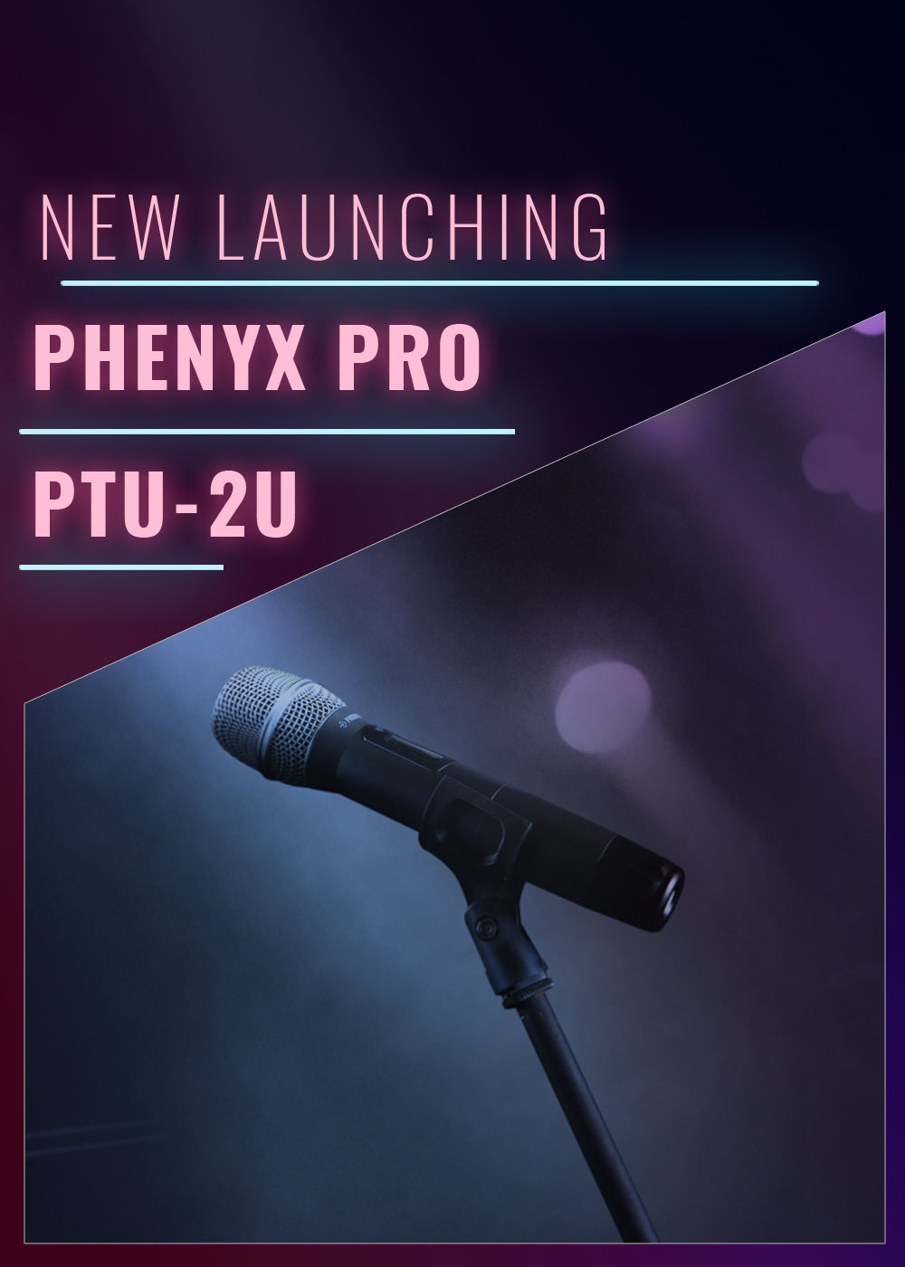 Phenyx Pro | Professional Wireless Microphones, IEM systems, Mixers