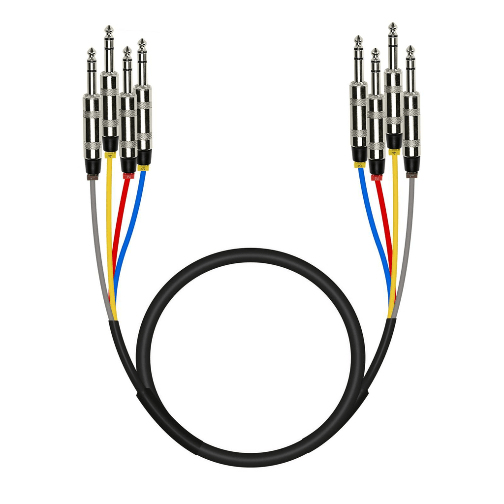 PCBL-QR4IN1 4-Channel TRS Snack Cable - Phenyx Pro