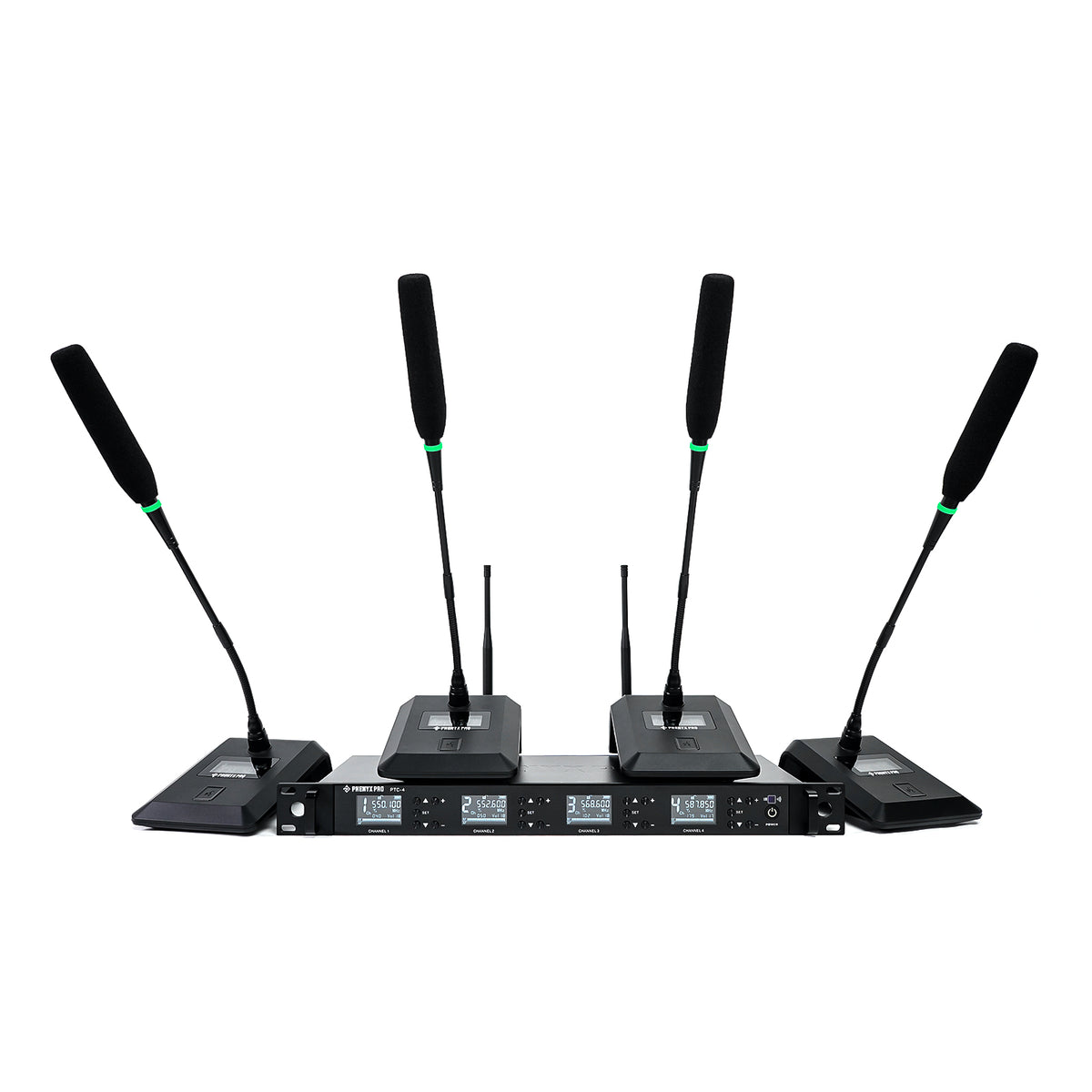PTC-4 Wireless Conference Microphone System - Phenyx Pro