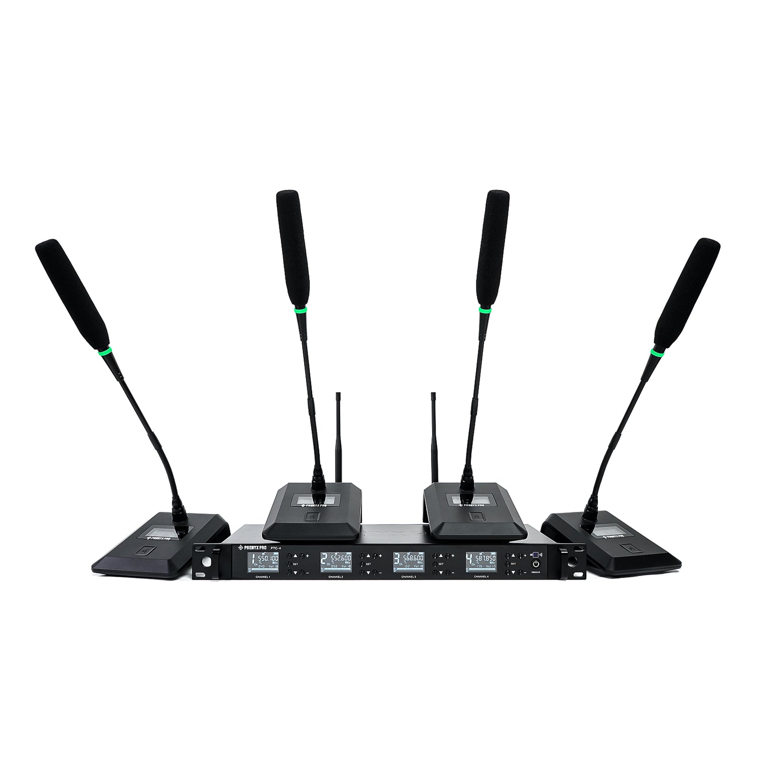 PTC-4 Wireless Conference Microphone System - Phenyx Pro