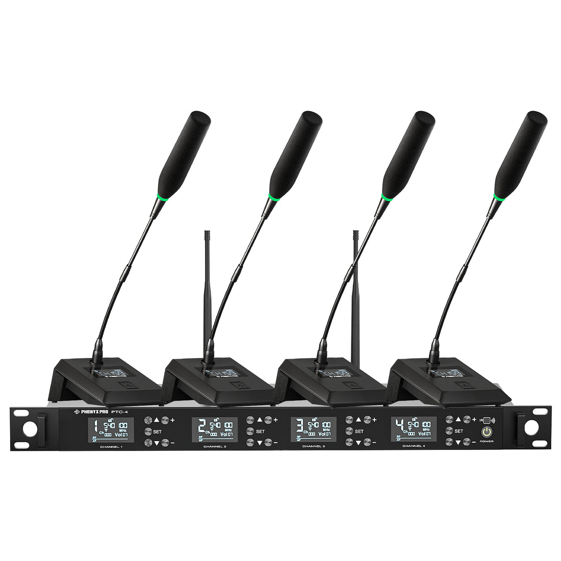 PTC-4 Wireless Conference Microphone System - Phenyx Pro