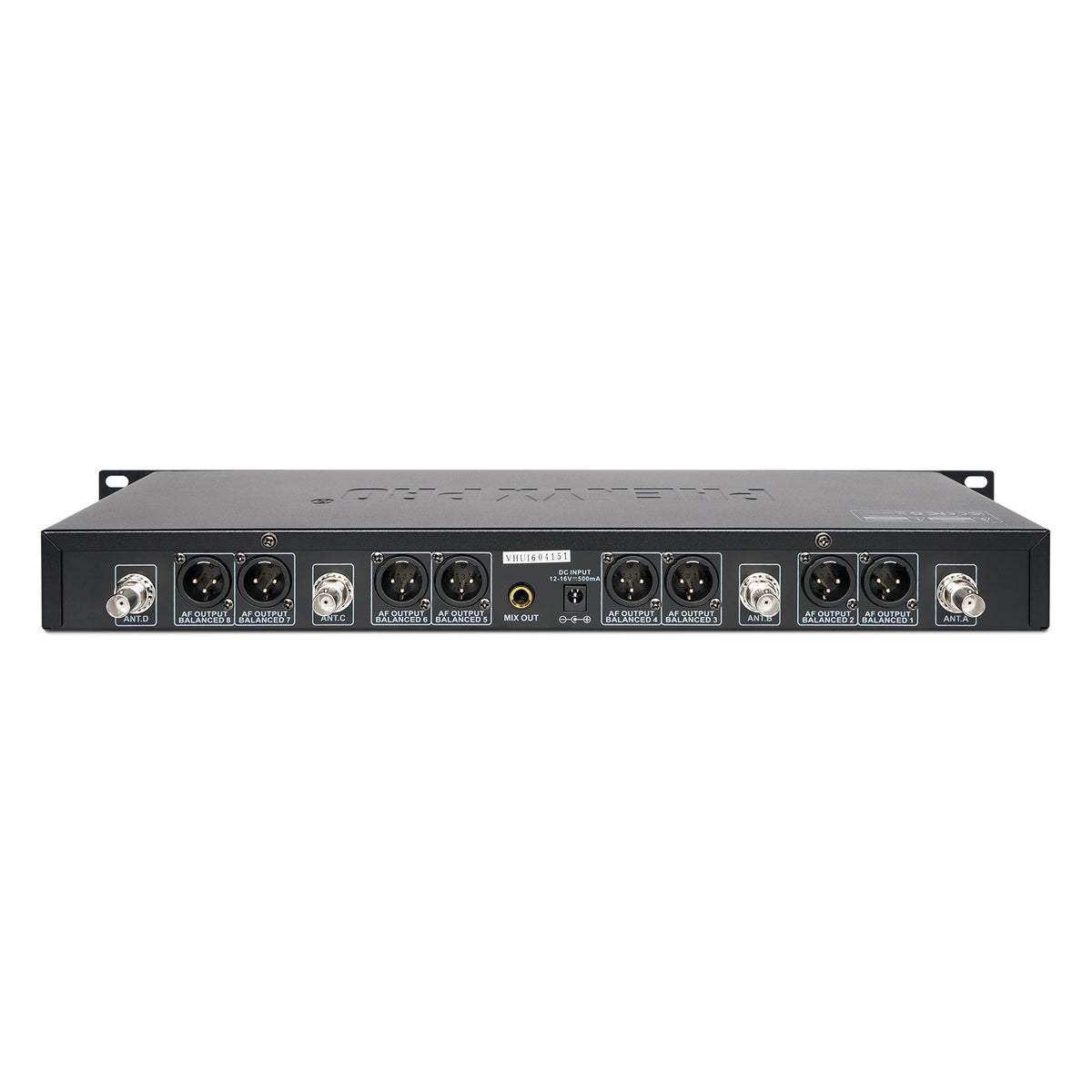 PTU-6000-4H4B Wireless Microphone System - Phenyx Pro