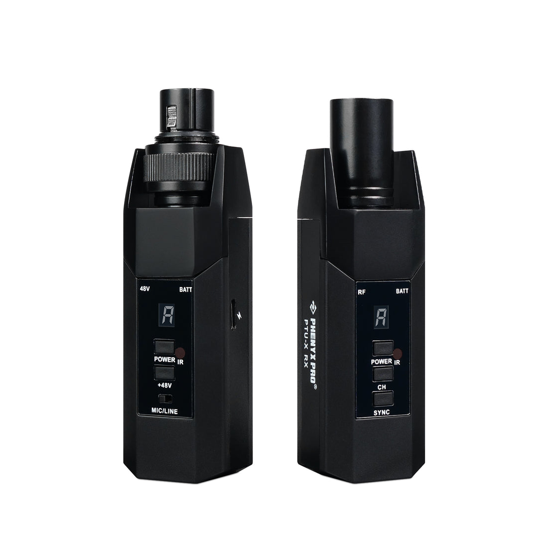 PTU-X XLR Wireless Transmitter Receiver System - Phenyx Pro