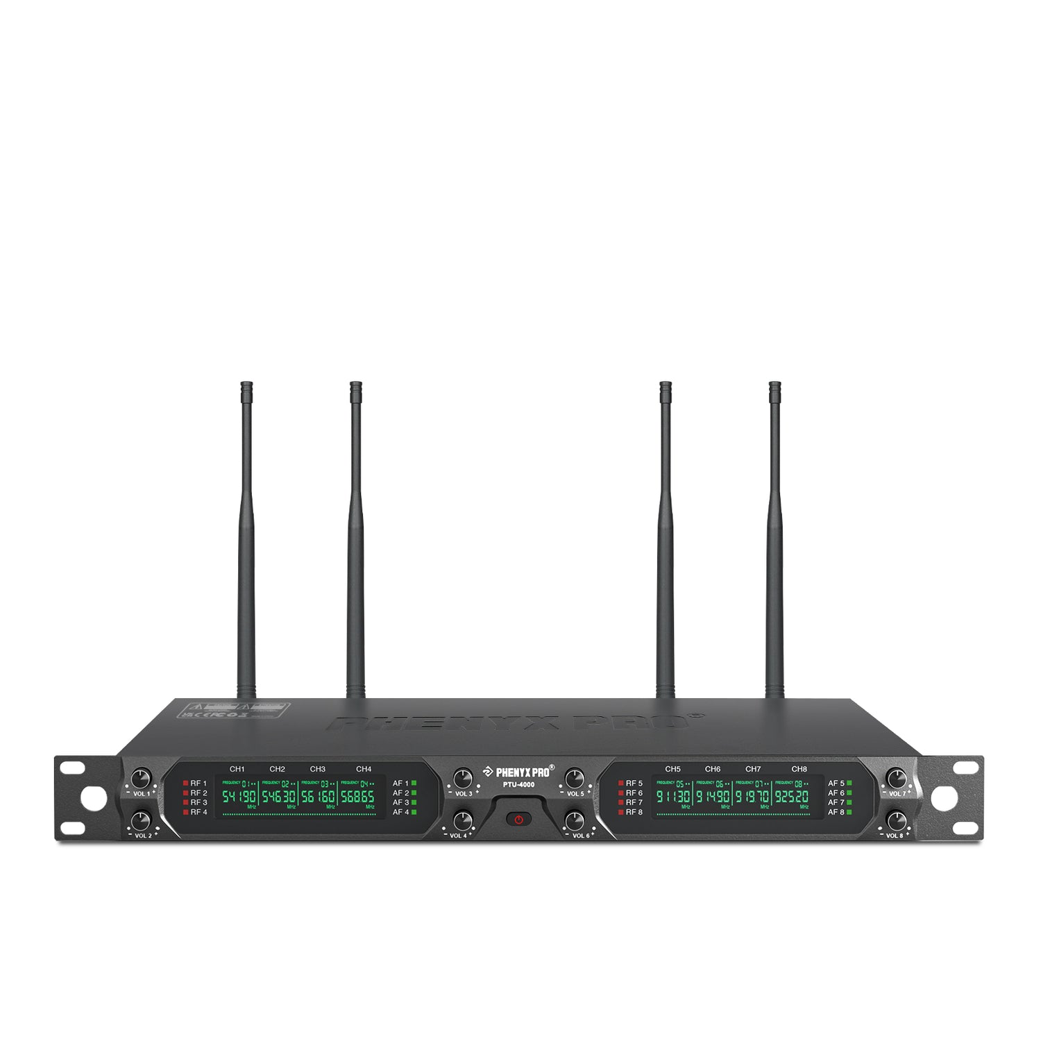 PWR-4000 Wireless Microphone Receiver - Phenyx Pro